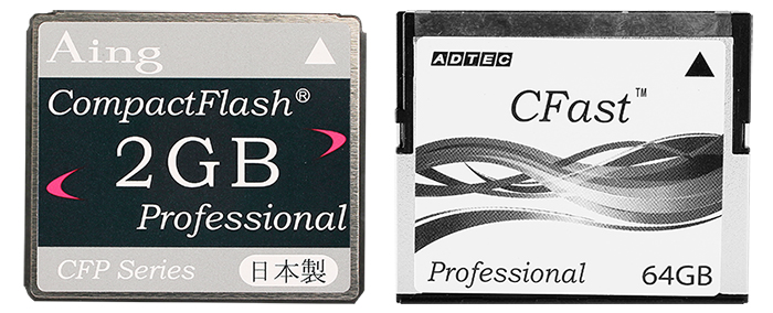 CFとCFast™の違いをご存知ですか？ - 株式会社アドテック